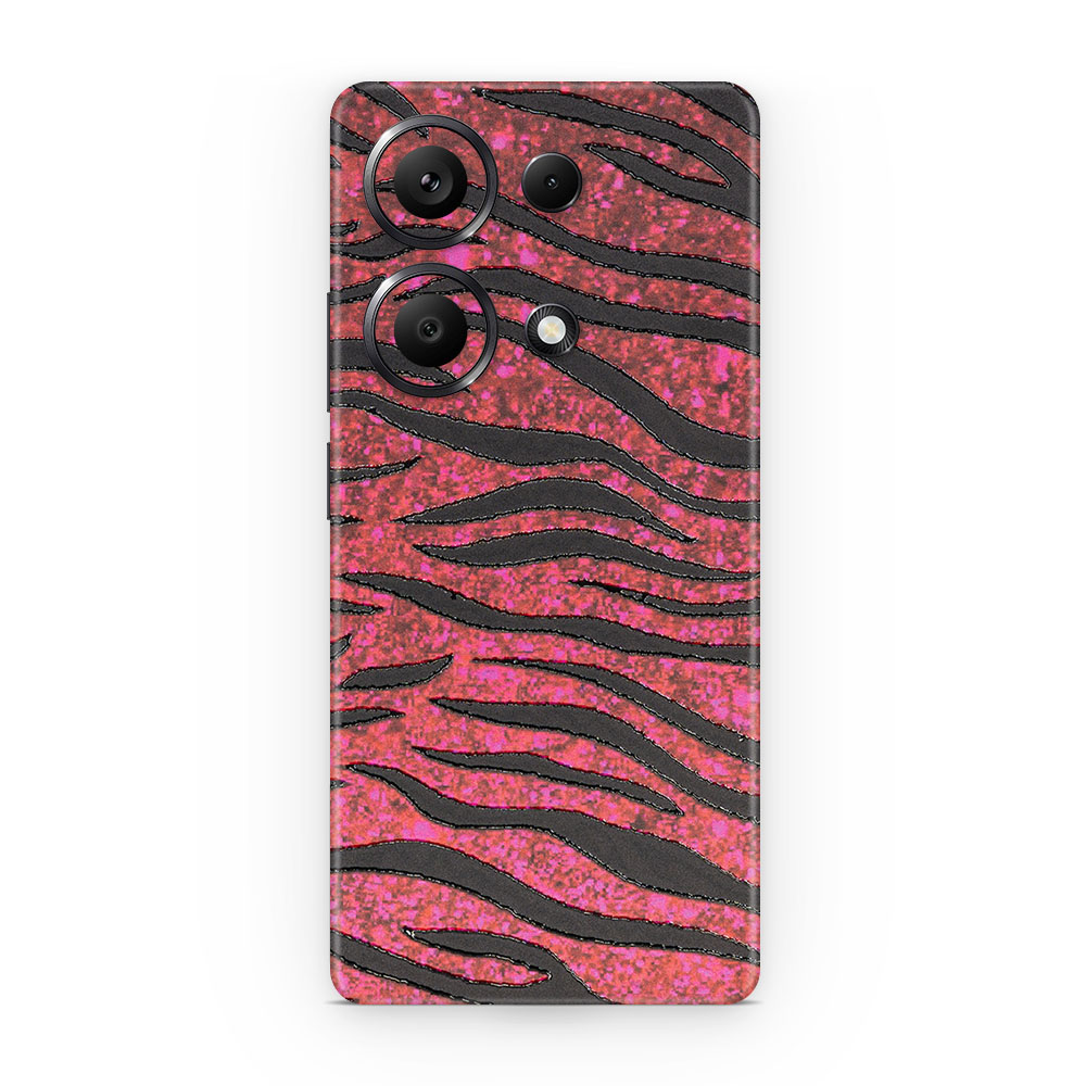 Redmi Note 13 Pro 4G Red Zebra 3D Skin - WrapitSkin The Ultimate ...